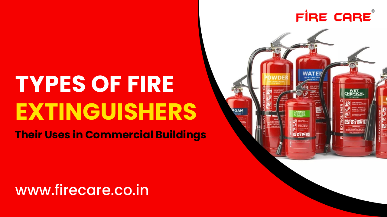 Fire Extinguisher Types and Their Uses in Commercial Buildings